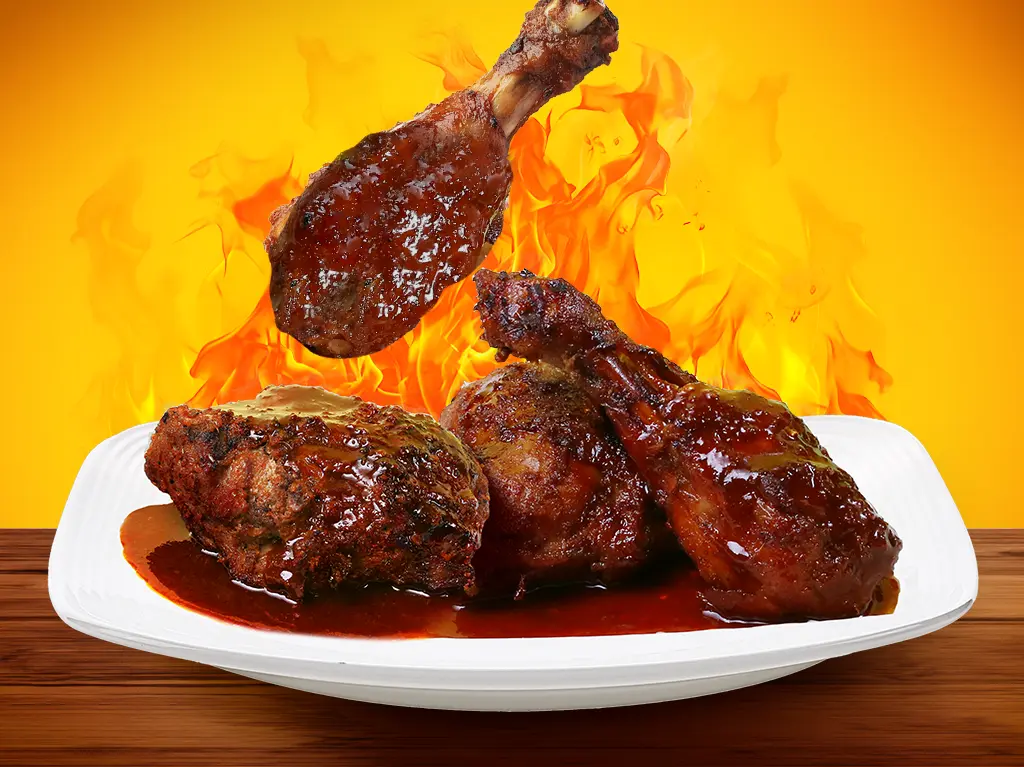 AYAM BBQ KECOMBRANG